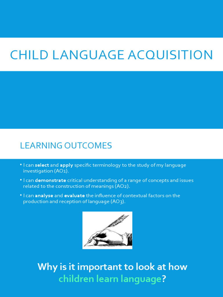 Child Language Acquisition Insights | PDF | Phonics | Human Voice