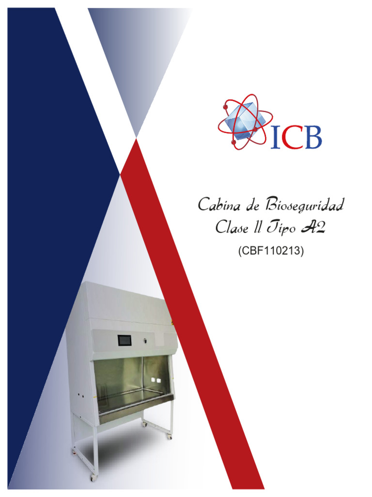 Cabina Bioseguridad Clase II A2 Manual | PDF | Hogar, jardinería y ...