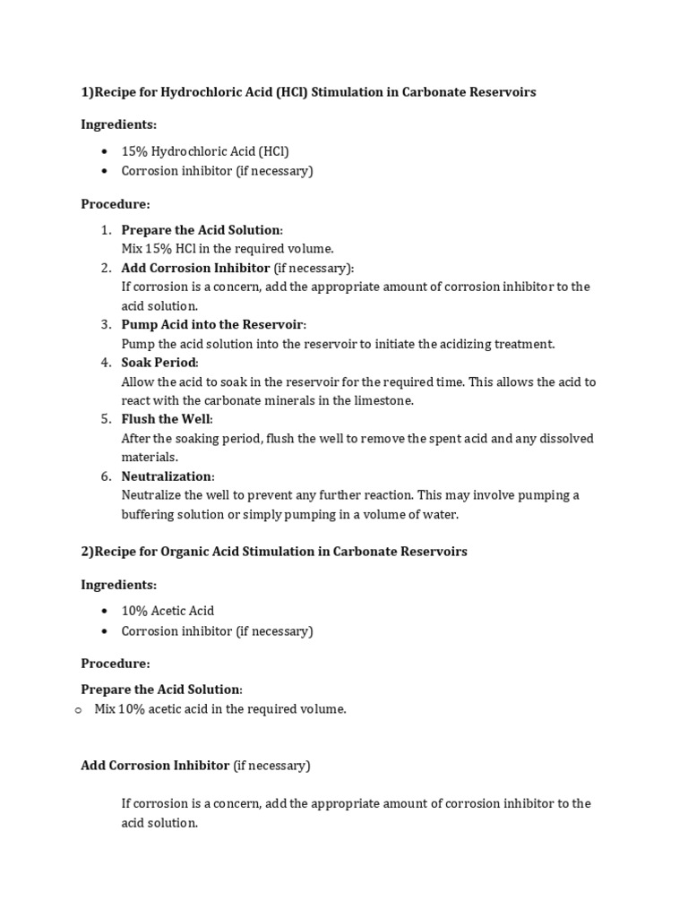 Hydrochloric Acid Recipe _ Hydrochloric Acid Reaction – VINHBX