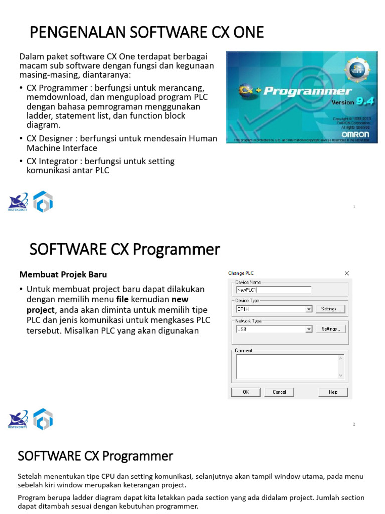 Pengenalan Software CX One | PDF