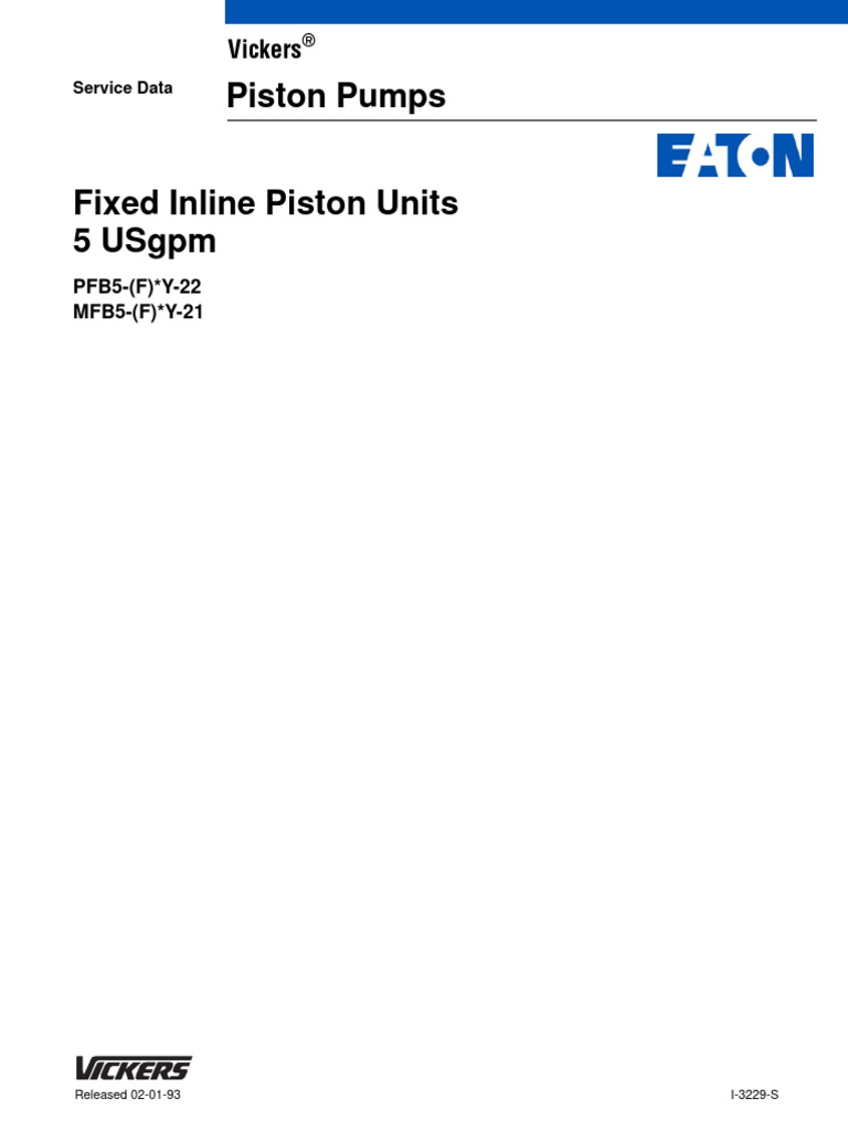 MFB 5 | PDF | Pump | Piston