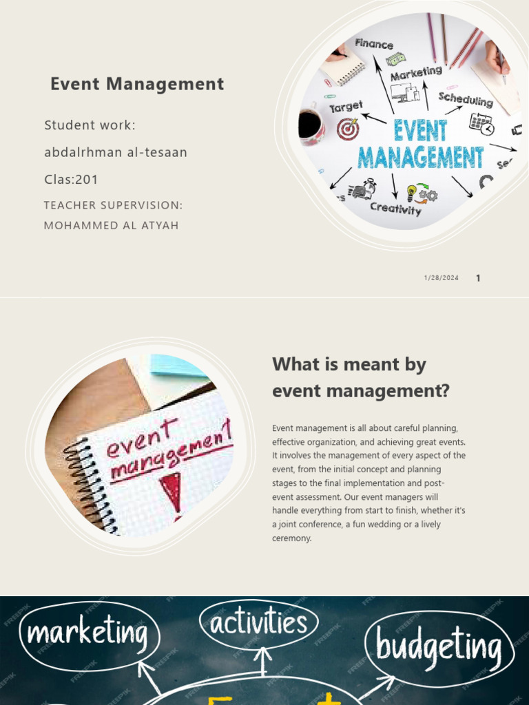 Event Management | PDF