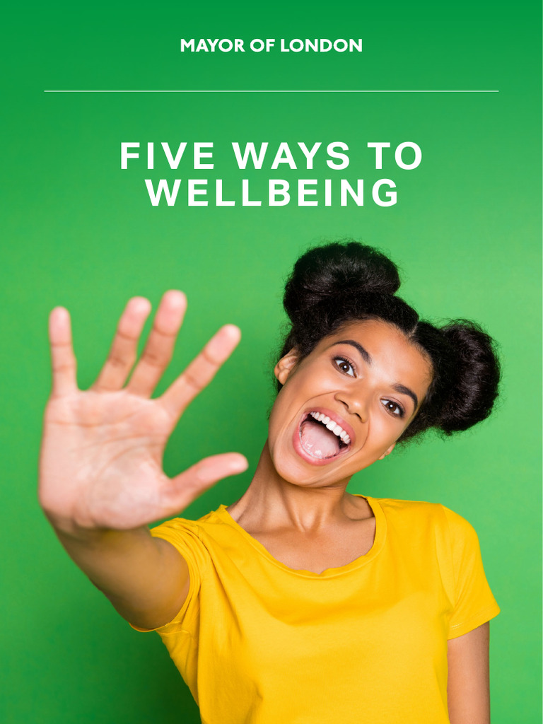 Five Ways To Wellbeing Factsheet | Download Free PDF | Well Being ...