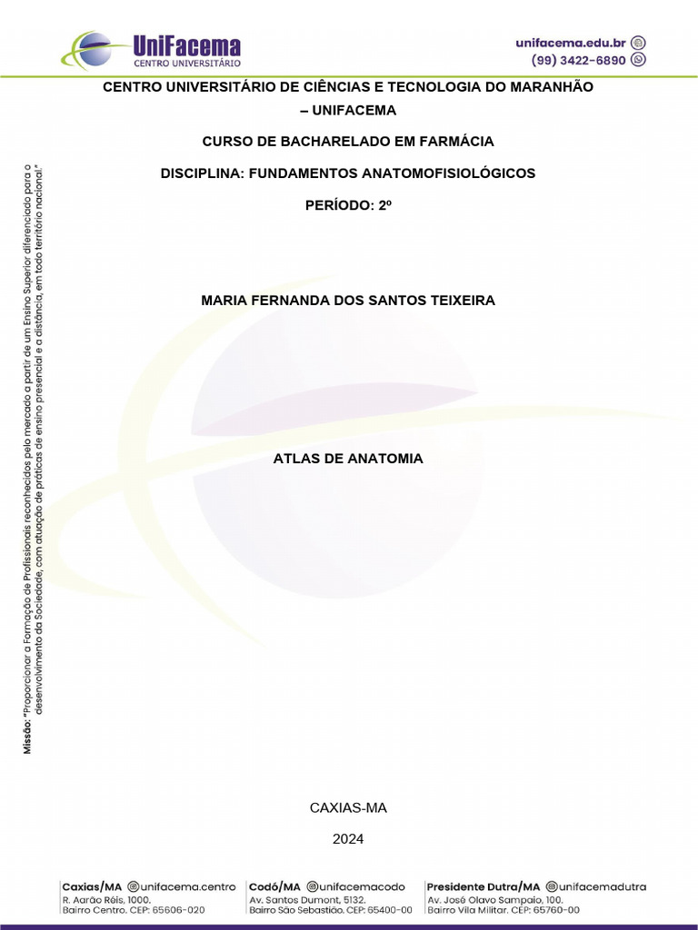 Atlas de Anatomia | PDF | Osso | Esqueleto