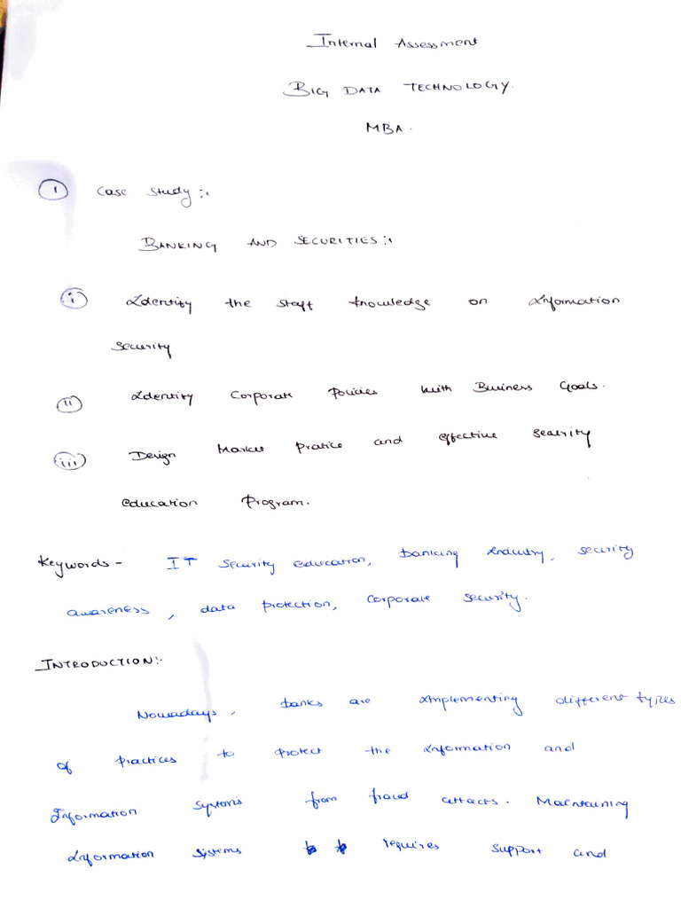 Big Data Case Study | PDF