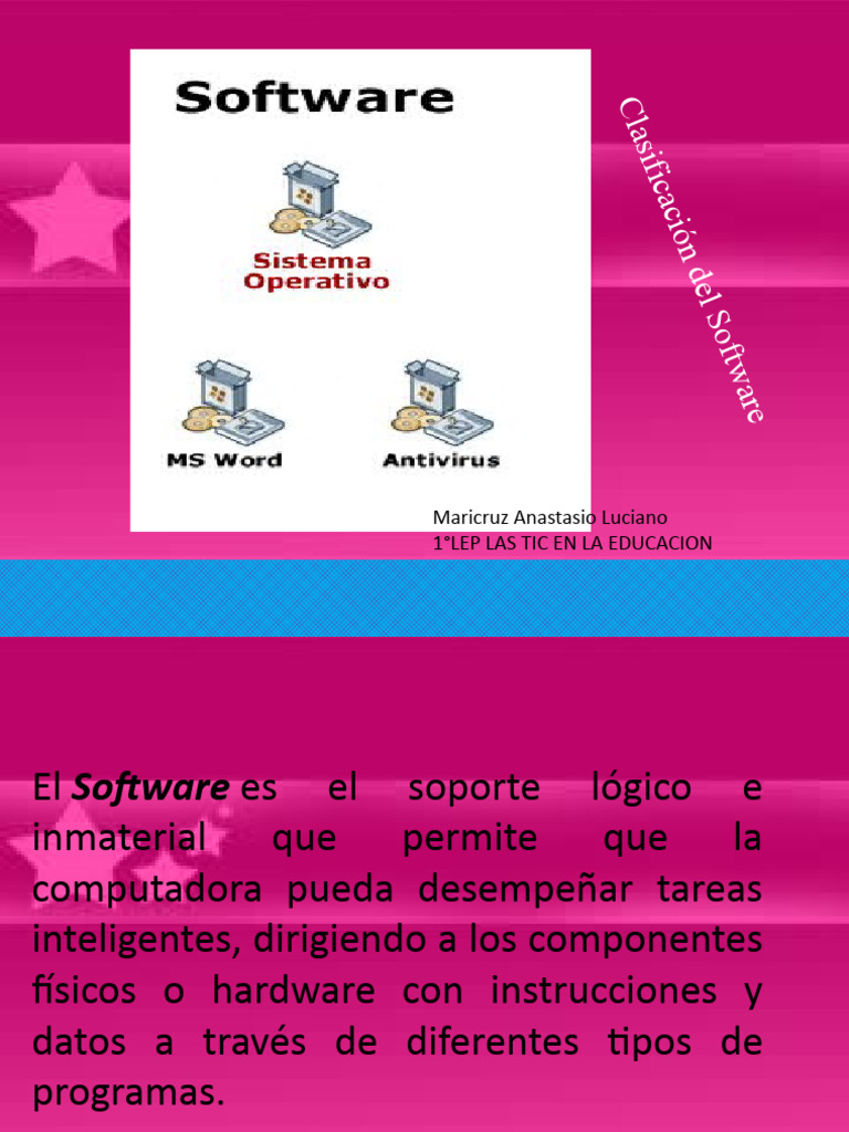 Dokumen - Tips Clasificacion Del Software 5584914cbd972 | Descargar gratis PDF | Entorno de ...
