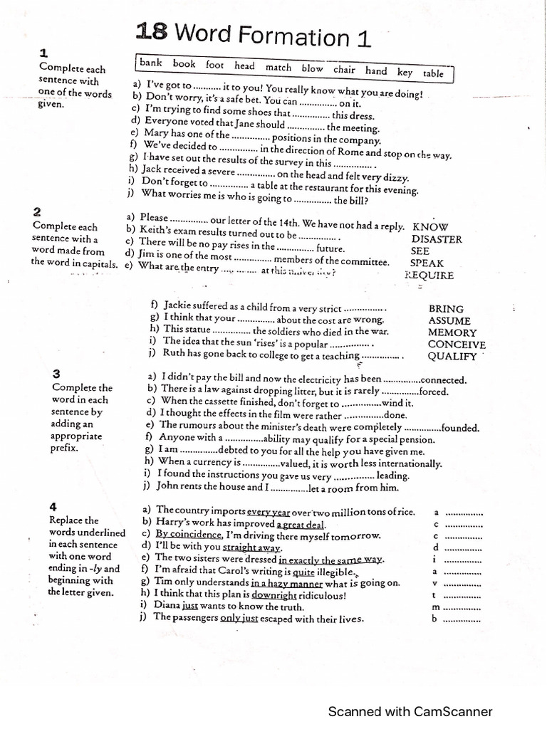 Word Formation | PDF