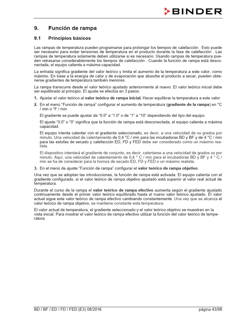 Función Rampa | PDF | Temperatura | Cantidad