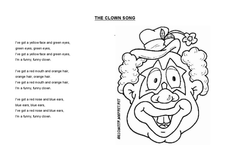 The Clown Song | PDF | Foreign Language Studies