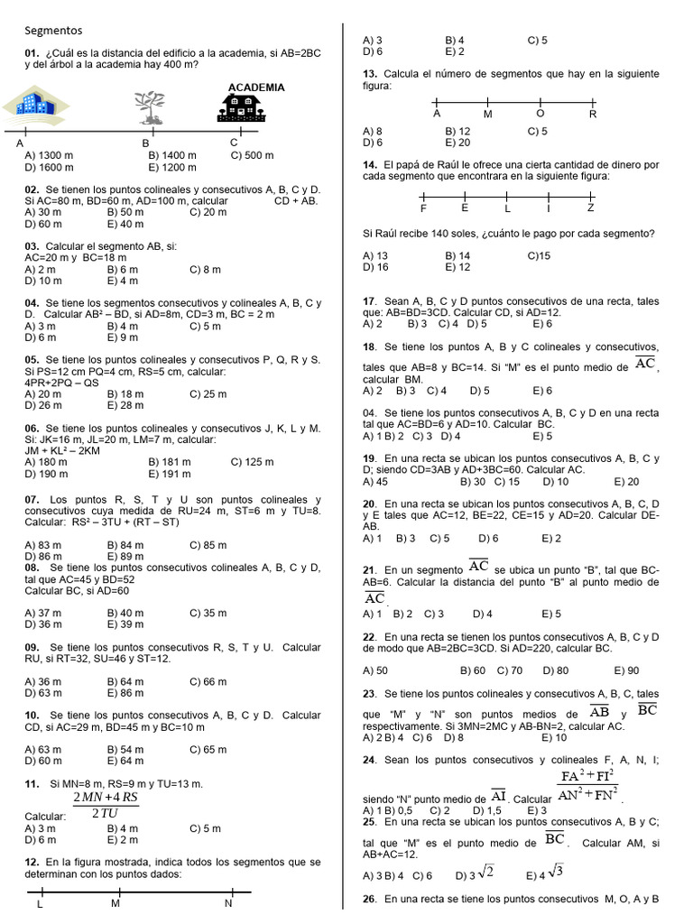 Segmentos - PRE | PDF