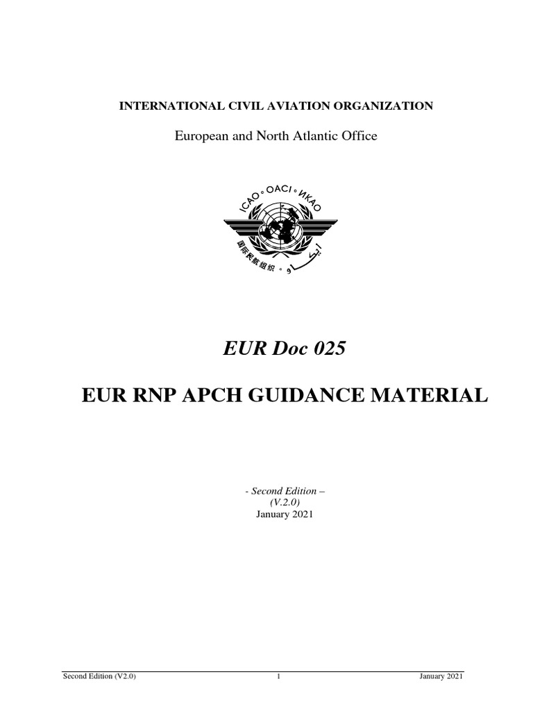 EUR RNP APCH Guidance Material V2.0 | PDF | Aviation | Aerospace