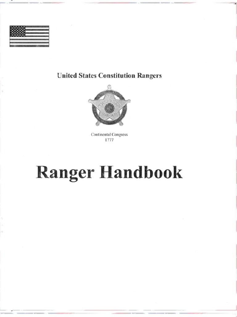 Ranger Handbook | PDF | United States Constitution | The United States