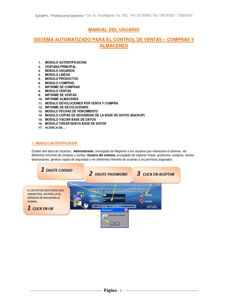 MANUAL DEL USUARIO Farmacia | PDF | Apoyo | Bases de datos