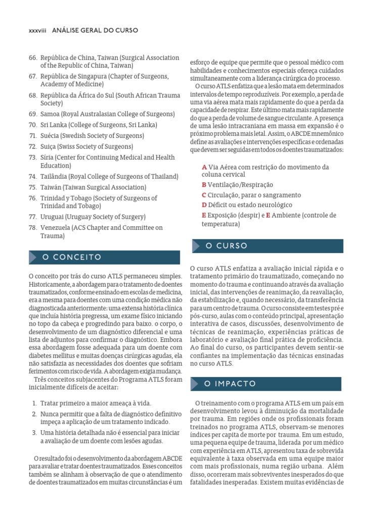 Paginas Selecionadas Atls | PDF | Choque (circulatório) | Hospital