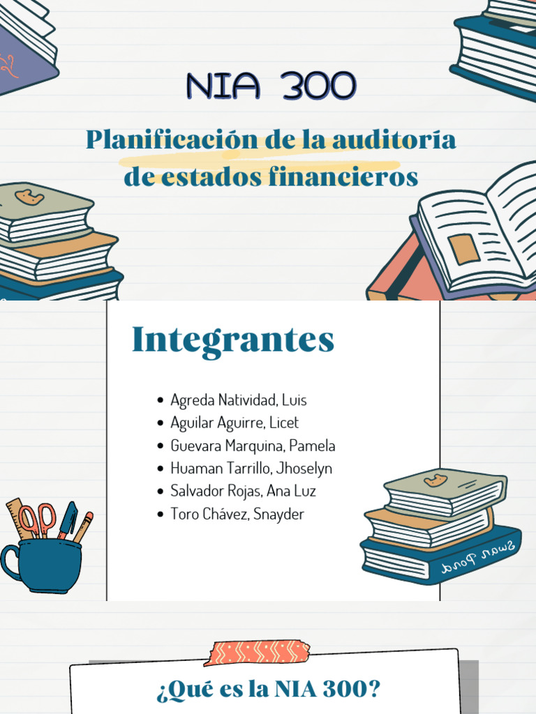 NIA 300 | PDF | Auditoría | Planificación