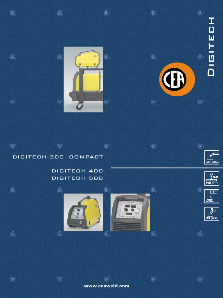 Generadores Digitech para Soldadura MIG/MAG | PDF | Materiales ...
