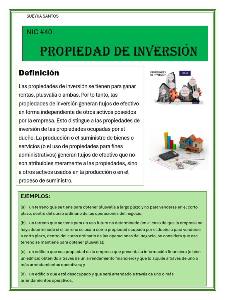 Nic 40 Propiedad de Inversion | PDF | Business | Inversiones