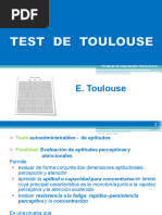 Test de Toulouse Pierón | PDF | Salud y bienestar | Medicina