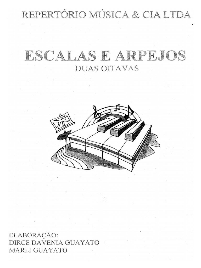 Escalas e Arpejos PDF | PDF