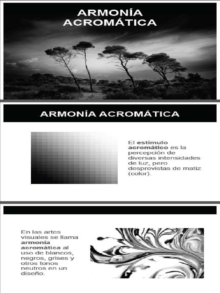 Armonía Acromatica Grafico | PDF