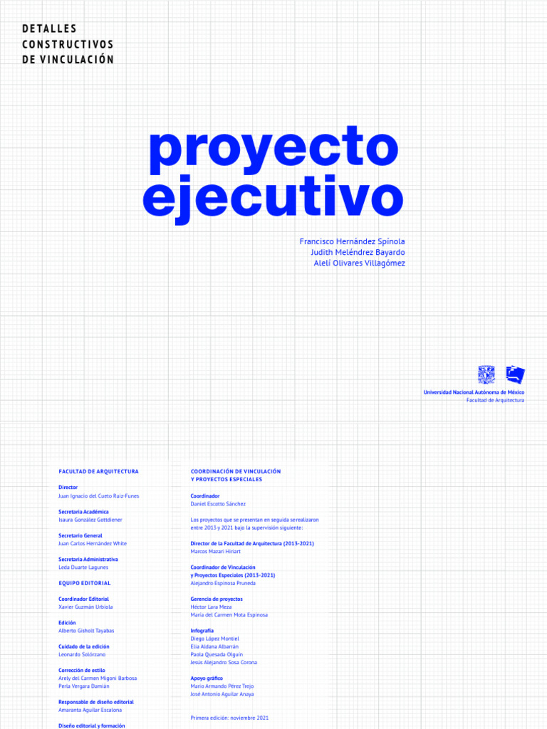 Proyecto Ejecutivo | Descargar gratis PDF | Diseño | Arquitecto
