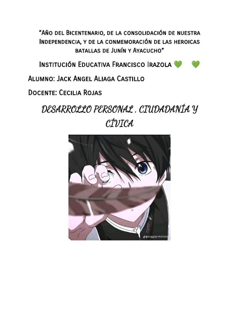 Carátula Folder DPCC | PDF