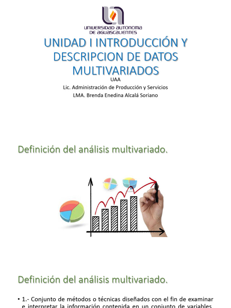 Introducción al Análisis Multivariado | PDF | Análisis de variación ...
