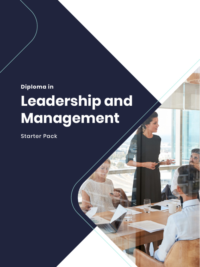 Leadership and Management Starter Pack | PDF | Leadership ...