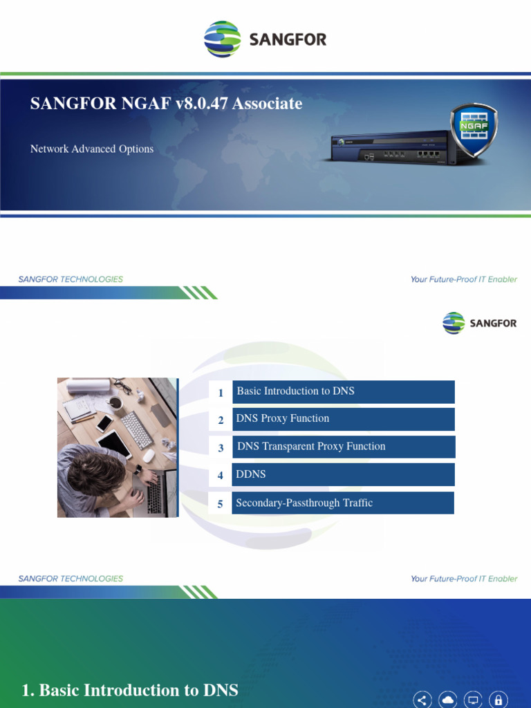 SANGFOR NGAF v8.0.47 Associate 2022 10 Network Advanced Options | PDF | Domain Name System ...