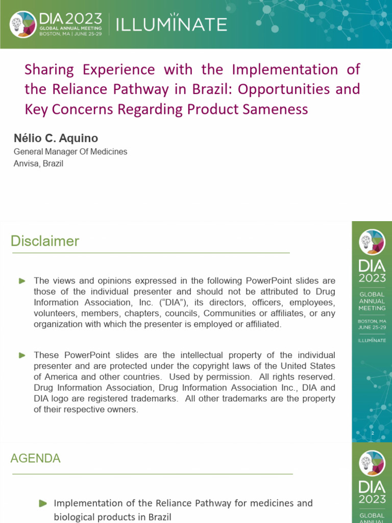 Sharing Experience With The Implementation of The Reliance Pathway in ...
