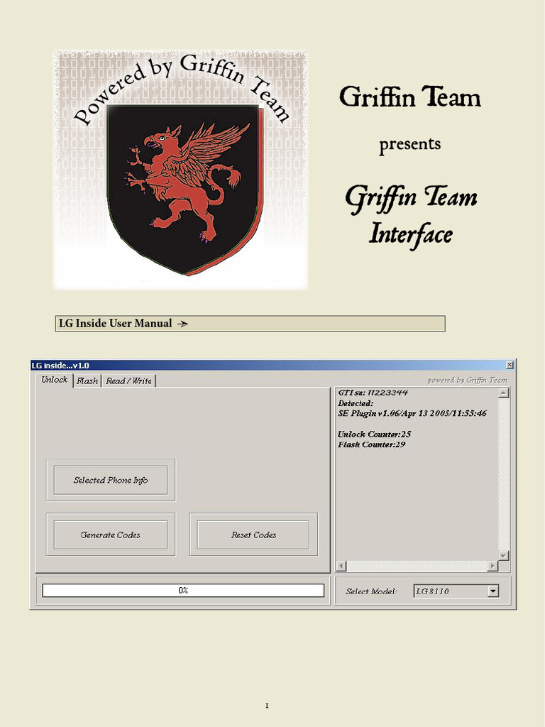 GTI LG Inside User Manual v1.1 | PDF | Information Technology | Computing