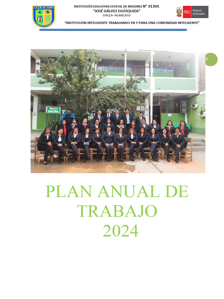 Pat 2024 Ie 31301 Jge | PDF | Enseñando | Evaluación