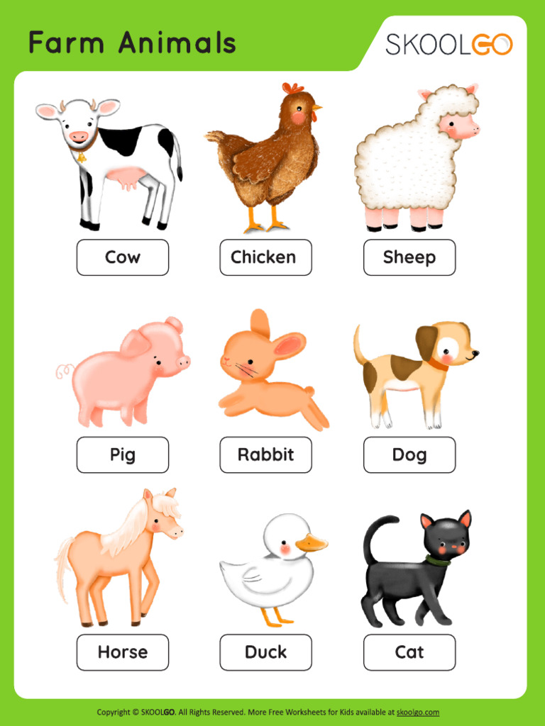 4-0011-Farm-Animals | PDF
