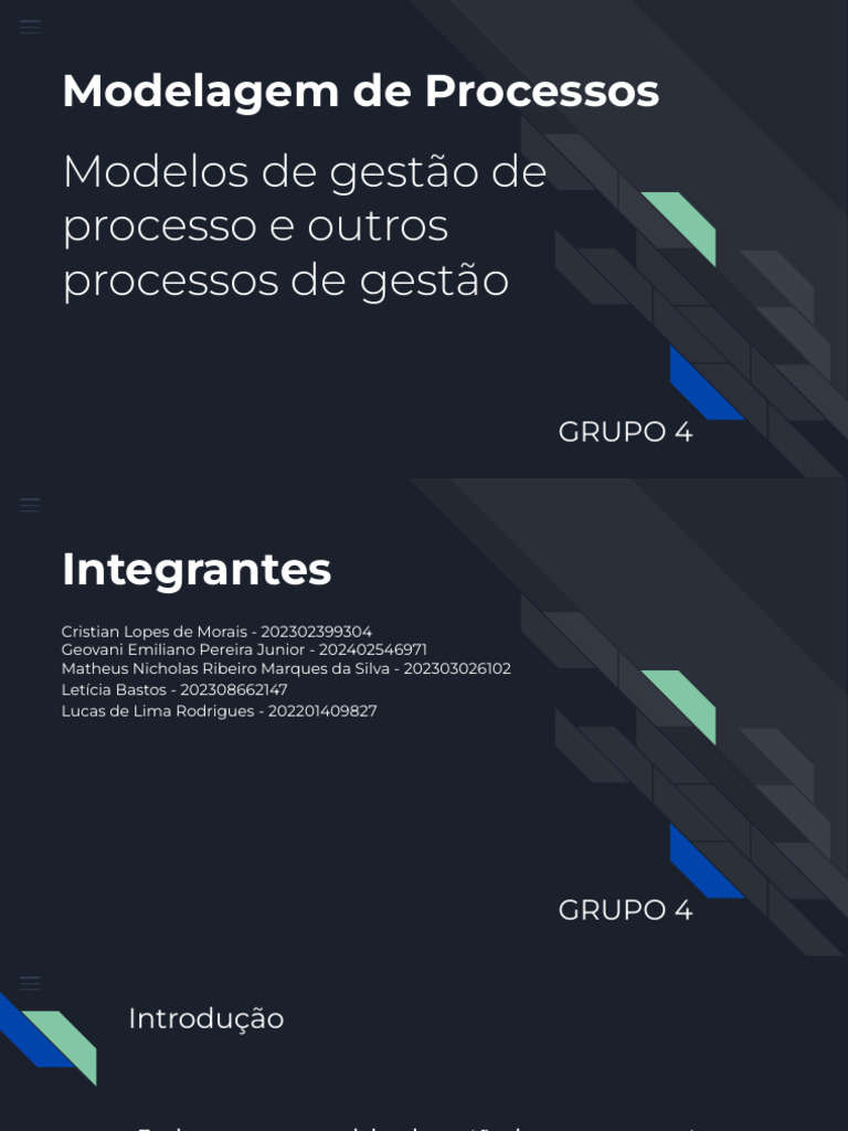 ATIVIDADE 1 - Modelagem de Processos - Modelos de Gestão de Processo e ...
