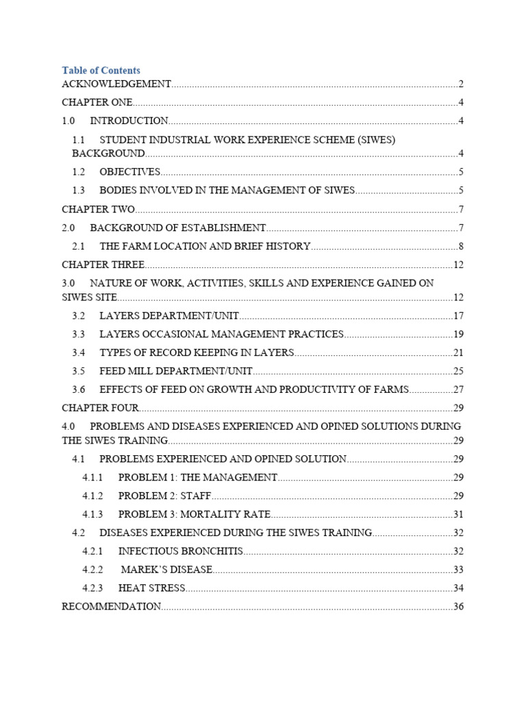 Student Industrial Work Experience Schem | PDF | Mill (Grinding) | Yolk