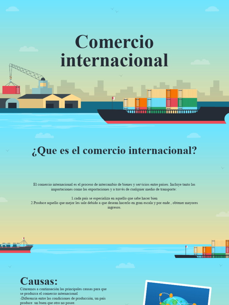 Comecio Internacional | PDF | Tipo de cambio | El comercio internacional