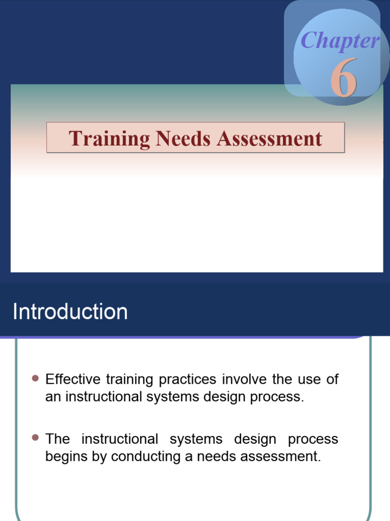 Training Needs for Managers | PDF | Needs Assessment | Self Efficacy