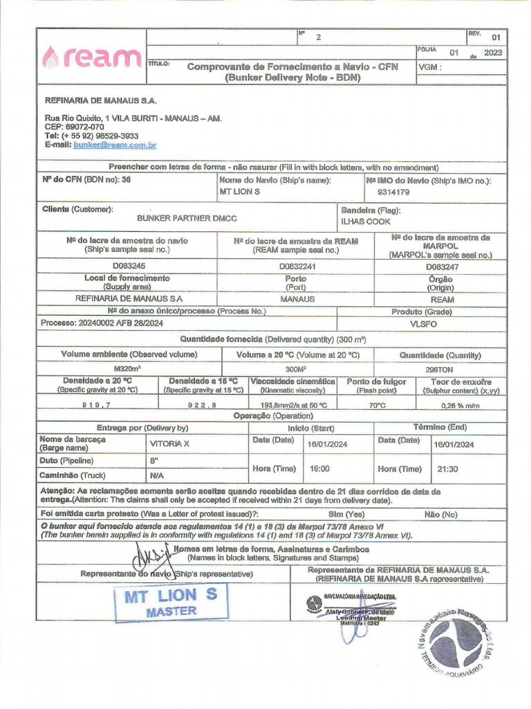 BDN of Lsfo - 0001 | PDF