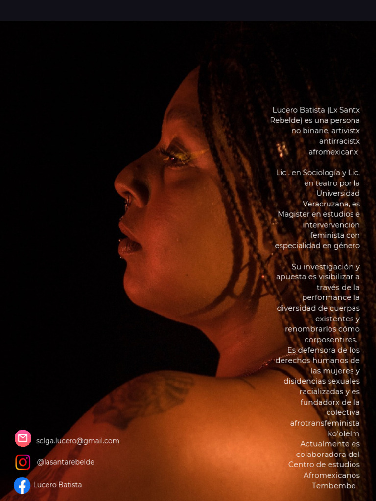 Semblanza Lucero | PDF