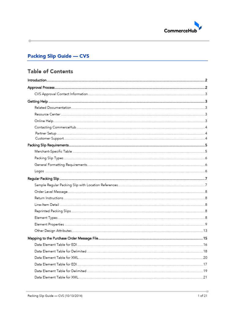 Packing Slip Guide | PDF | Electronic Data Interchange | Receipt