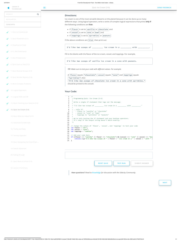 Front-End Development Track - One Million Arab Coders - Udacity ...