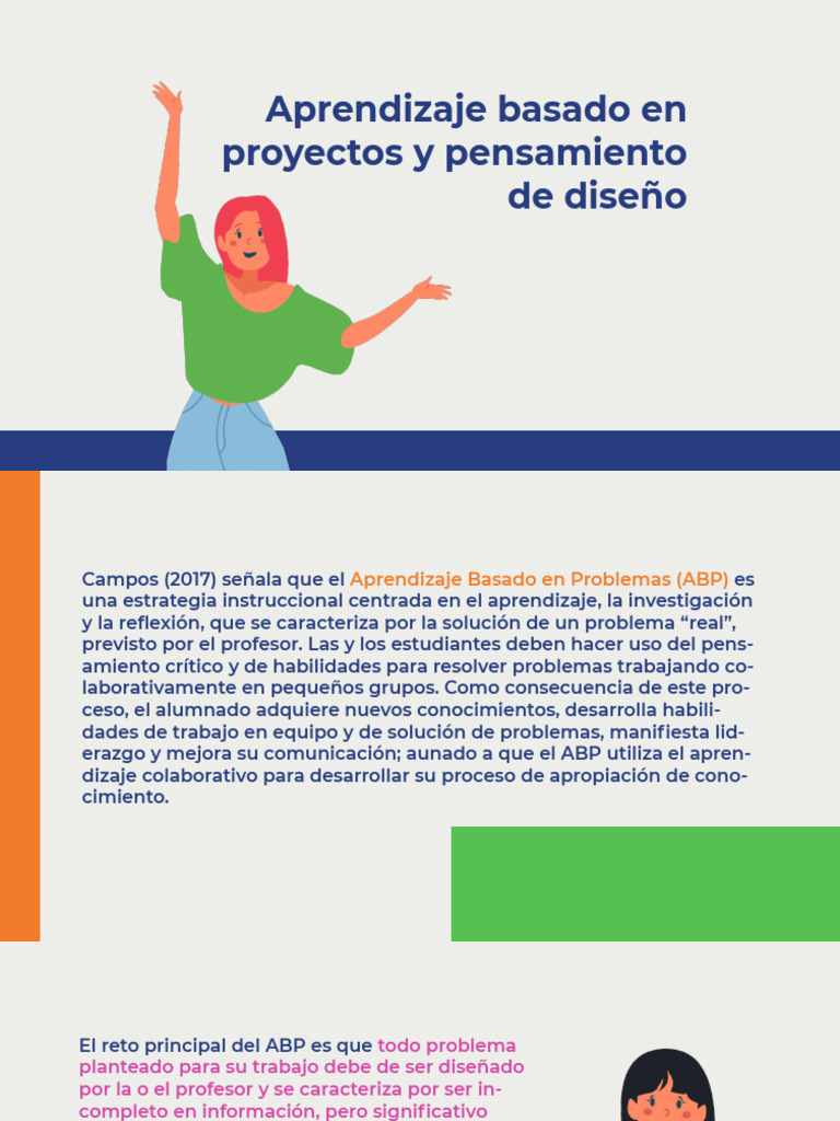 Aprendizaje Basado Proyectos | PDF | Aprendizaje | Maestros