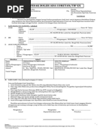 F-2.01 Formulir Permohonan Akte Kelahiran | PDF