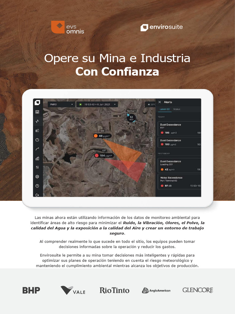Envirosuite - Mineria e Industria | PDF | Minería | Entorno natural