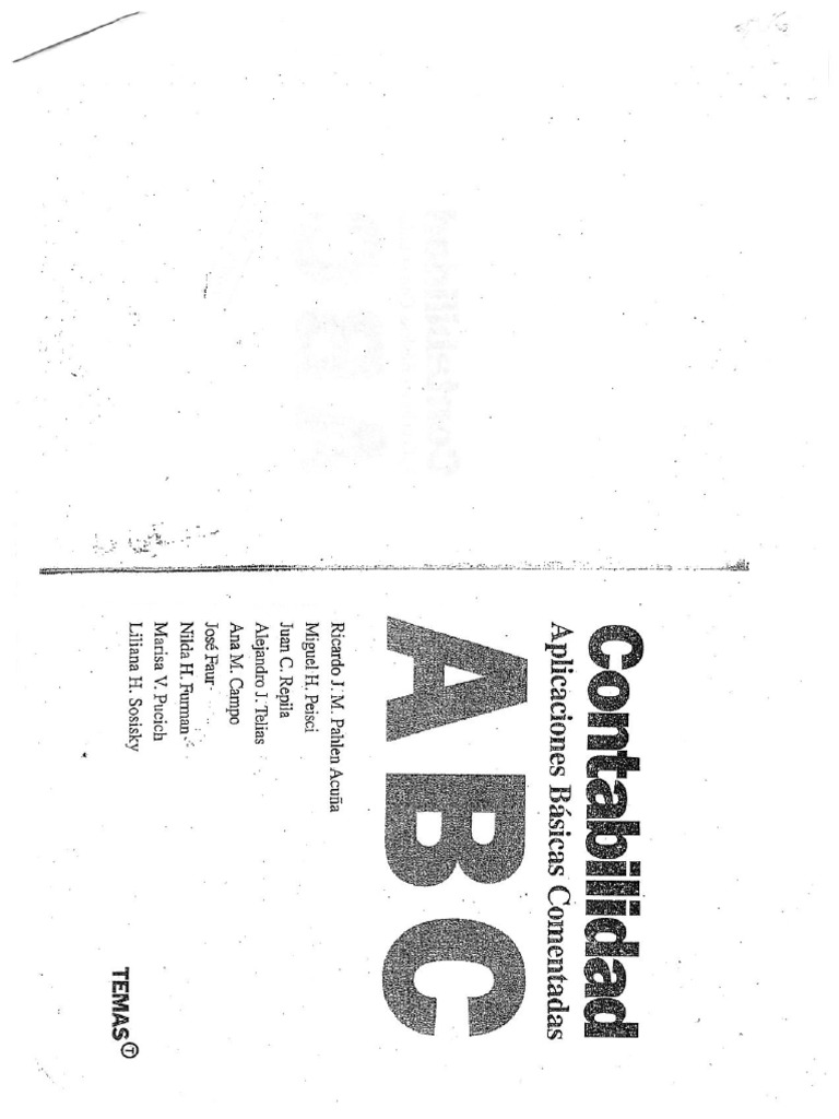 Contabilidad ABC - 1parte-1 | PDF