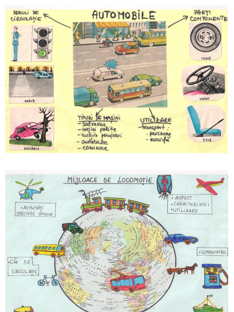 Harti Pentru Diferite Proiecte Tematice | PDF