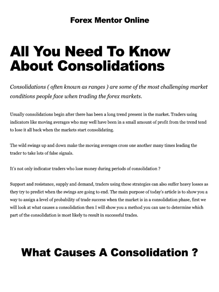 CONSOLIDATION | PDF