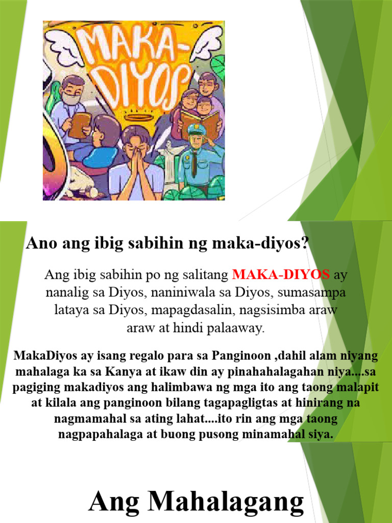 Maka Diyos | PDF