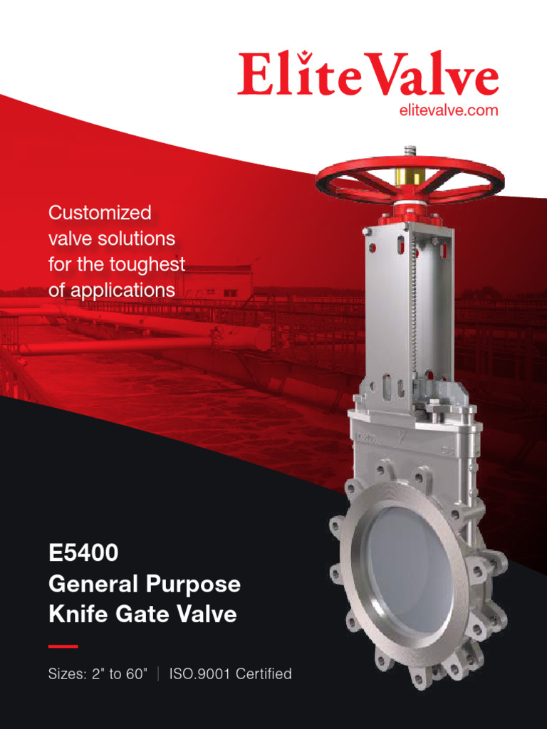 Elite Valve Knife | PDF | Valve | Actuator