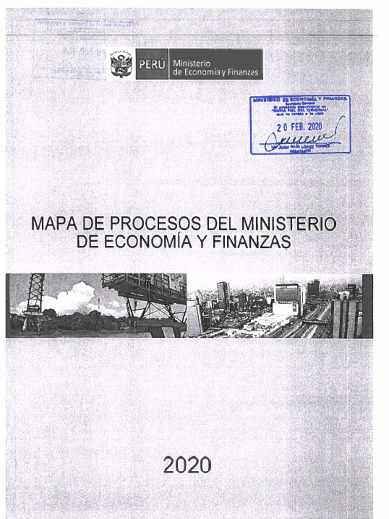 Mapa Procesos 2020 | PDF